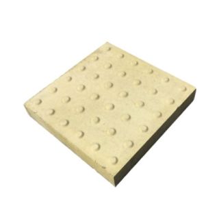 Buff Tactile Blister Paving Flags 450x450x50mm E50 46878