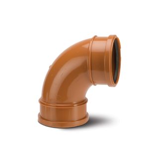 UG484 110mm Double Socket Bend 87.5DEG Short Radius Polypipe