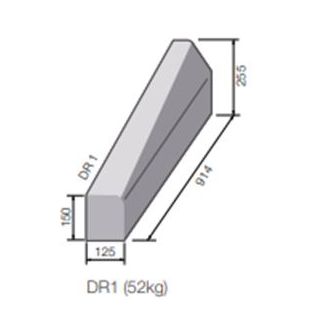 10X5 6M RADIUS DROPPER RH REF 41372