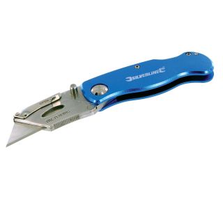 Silverline Lockable Knife C/W 10 Blades H 290192