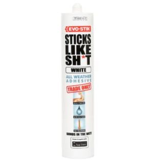 Evo-Stik Sticks Like Sh*t Adhesive C20 White 30619751